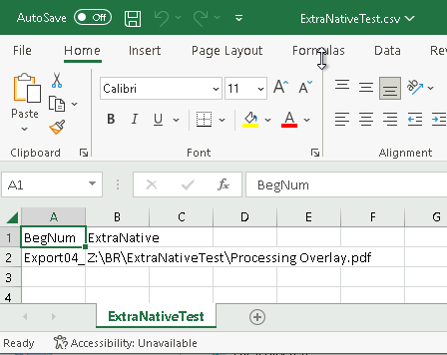 Using Is Native File Function
